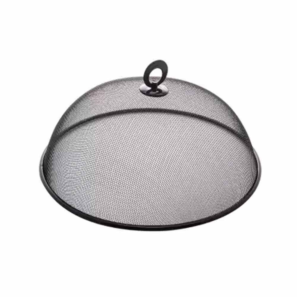 Tela Protetora de Alimentos Metal Preta Lyor 24cm - Zona Sul