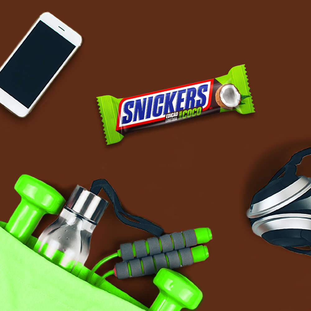 Chocolate Coco Snickers 42g - Zona Sul