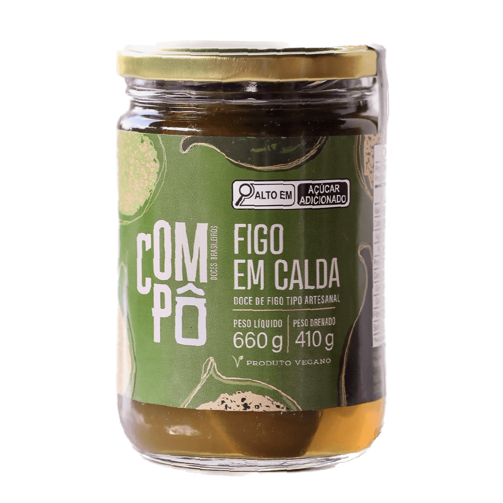 Figo em Calda Compô Vidro 660g - Zona Sul