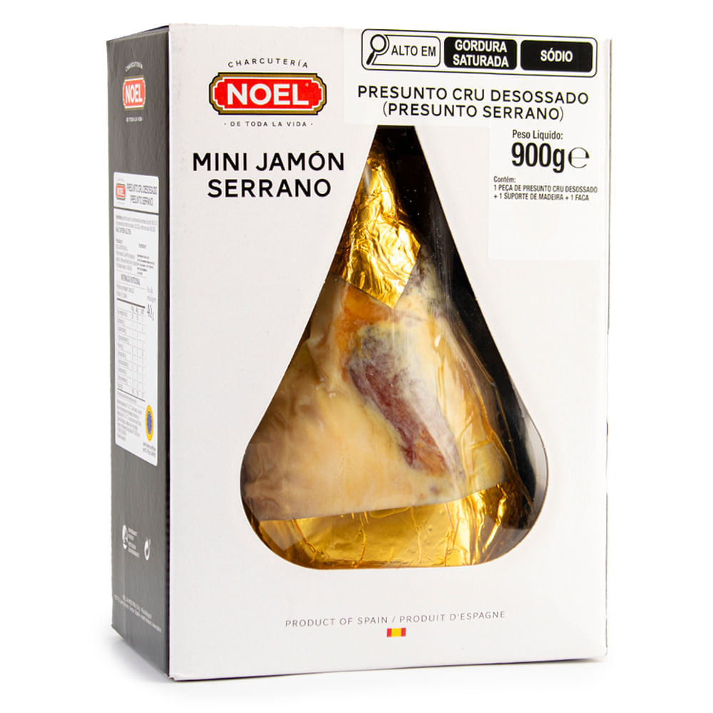 Kit Espanhol Mini Jamon Noel 900g - Zona Sul