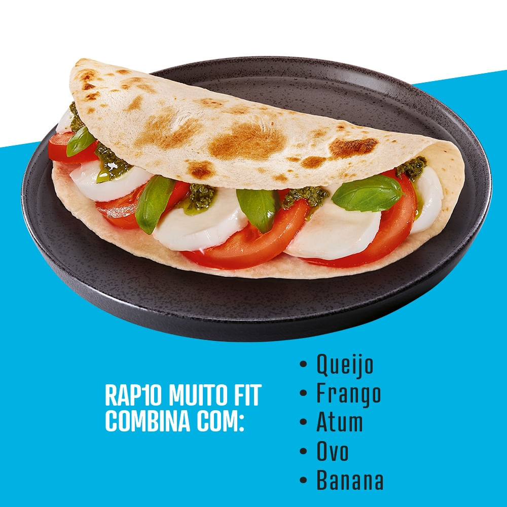 Pão Tortilha Fit Rap10 297g - Zona Sul