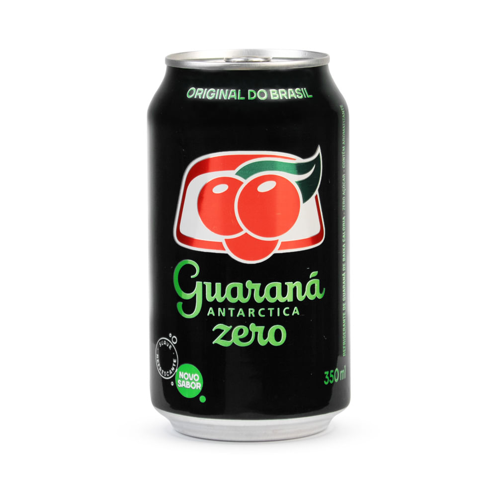Refrigerante Guaraná Antarctica Zero Gelado Lata 350 ml - Zona Sul