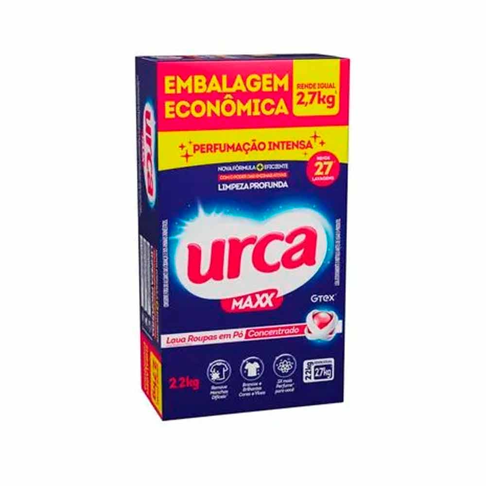 Sabão em Pó Urca Concentrado 2,2kg - Zona Sul