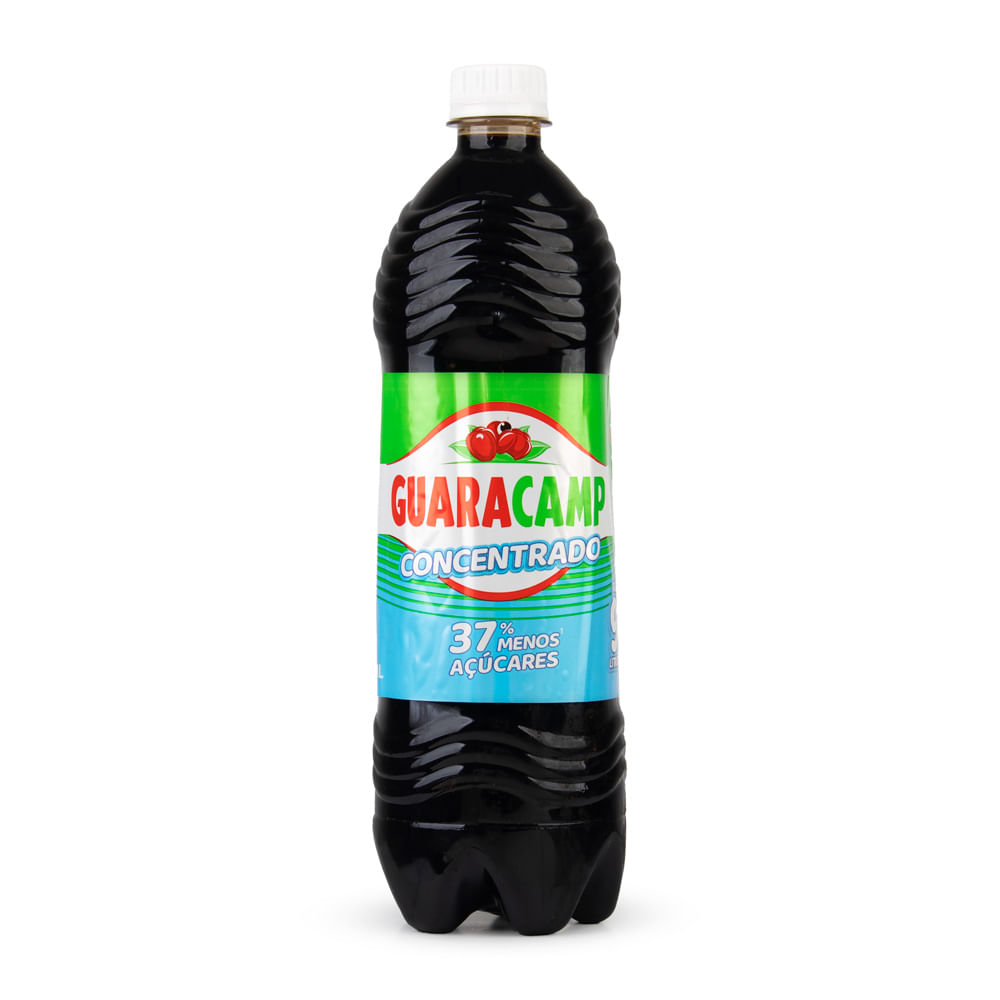 Guaraná Concentrado Guaracamp Com Menos Açúcar 1L - Zona Sul