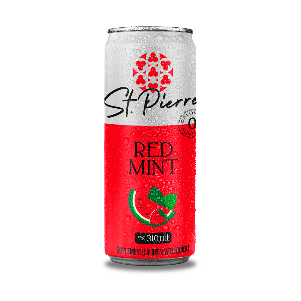 Suplemento St Pierre Zero Red Mint 310ml - Zona Sul