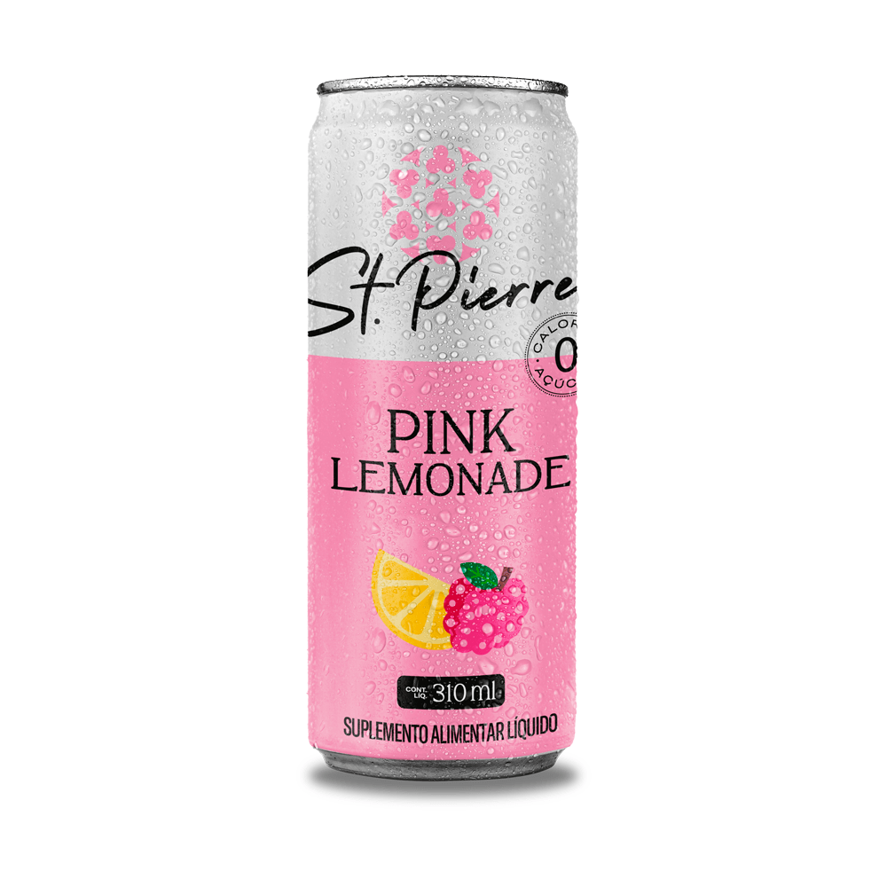 Suplemento St Pierre Zero Pink Lemon 310ml - Zona Sul