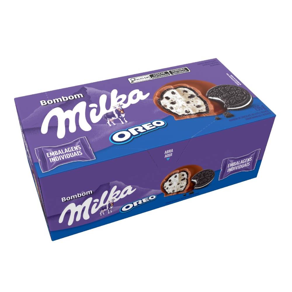 Bombom Oreo Milka 196g - Zona Sul