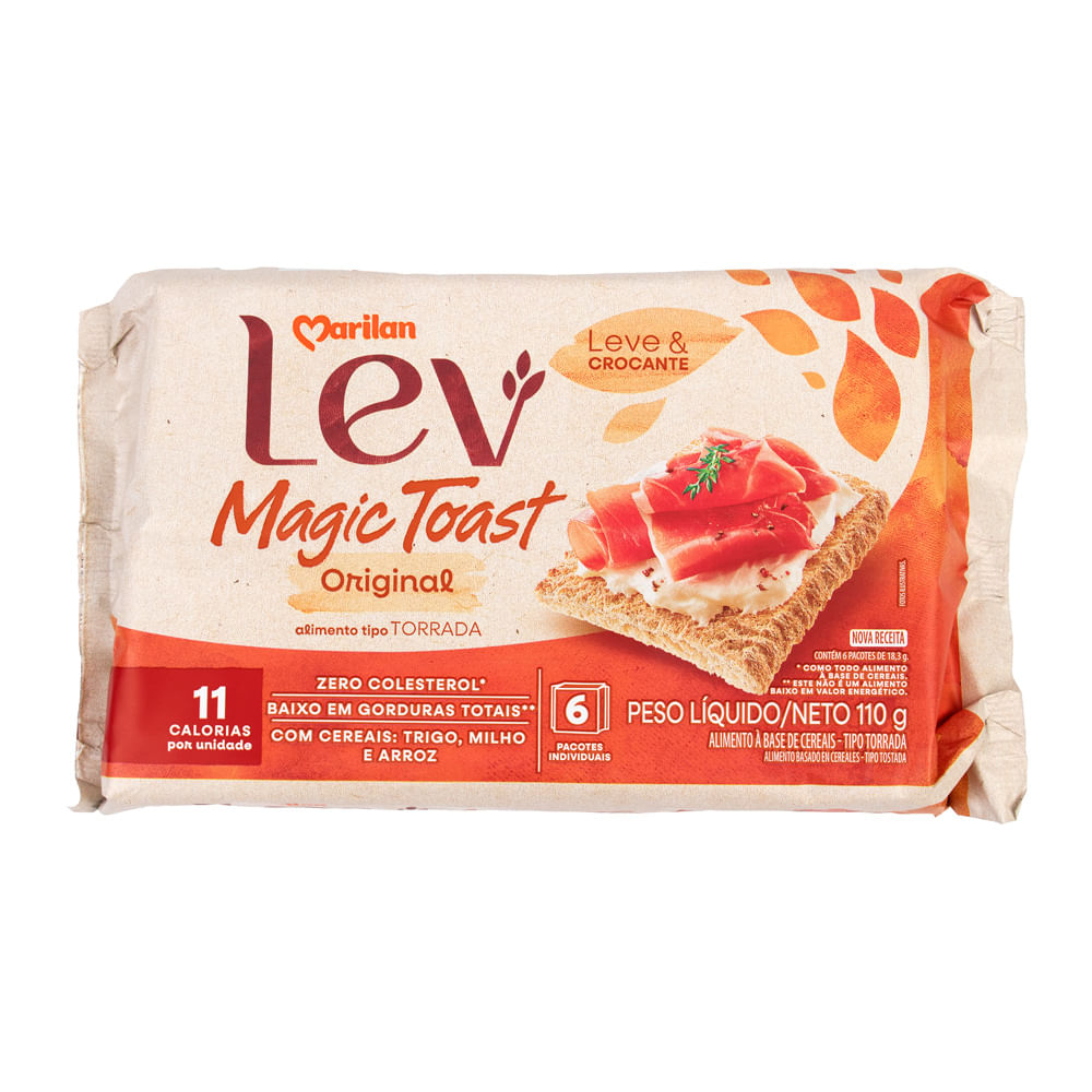 Torrada Marilan Magic Toast Original 110g - Zona Sul