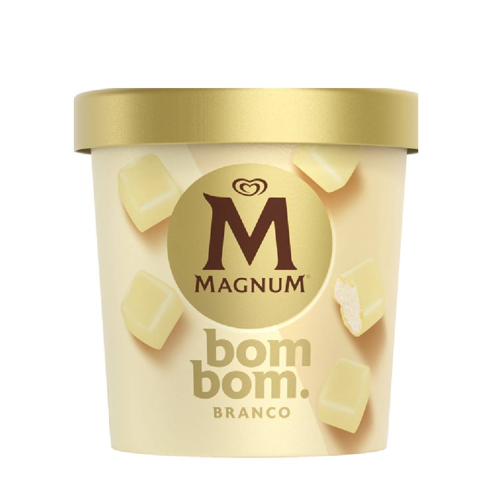 Sorvete Magnum Monobites White 161g - Zona Sul