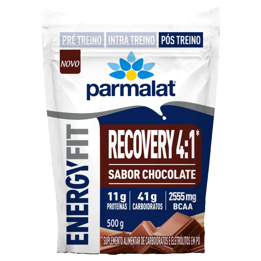 Suplemento Alimentar Energy Fit Recovery 4:1 Parmalat 500g - Zona Sul