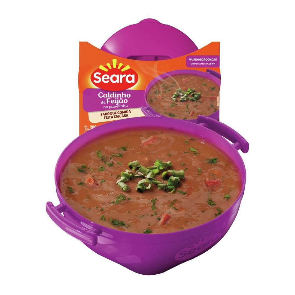Caldinho de Feijão Na Panelinha Seara 300g - Zona Sul