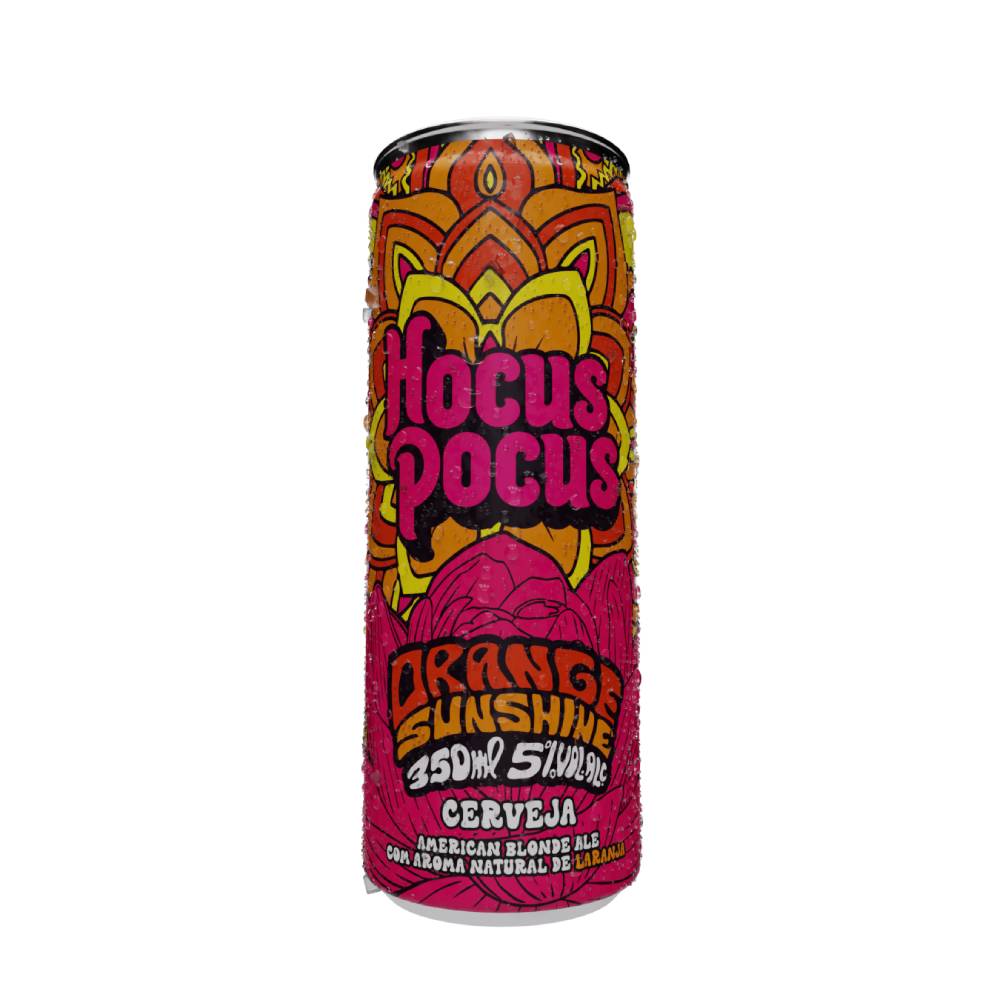 Cerveja Hocus Pocus Orange Sunshine Lata 350ml - Zona Sul