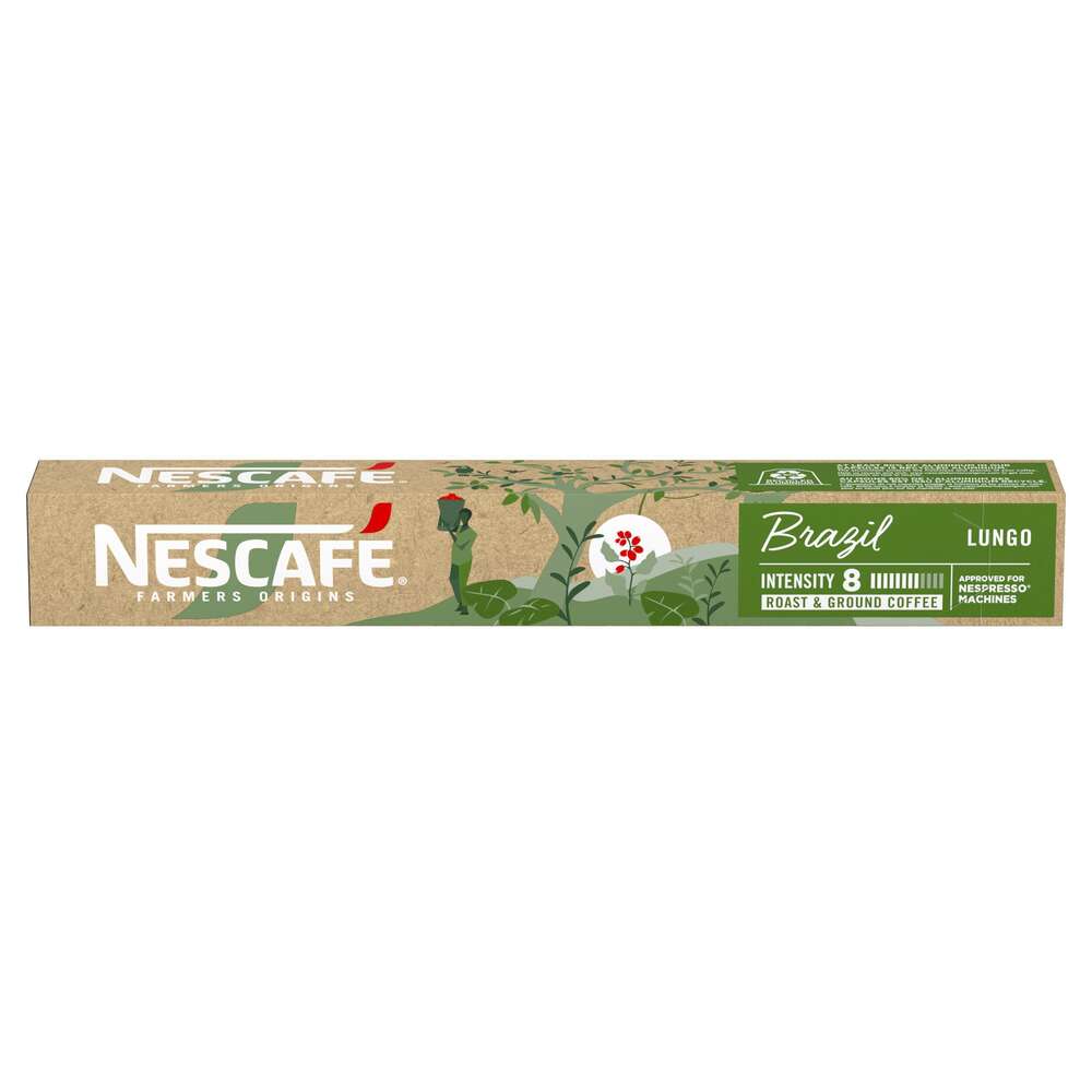 Cápsulas de Café Nescafé compatível Nespresso Brazil com 10 unidades ...