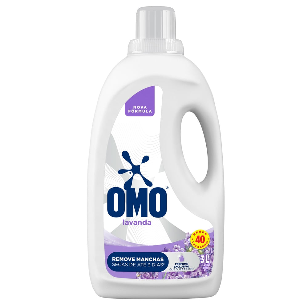 Sabão Líquido Omo Lavanda 3L - Zona Sul