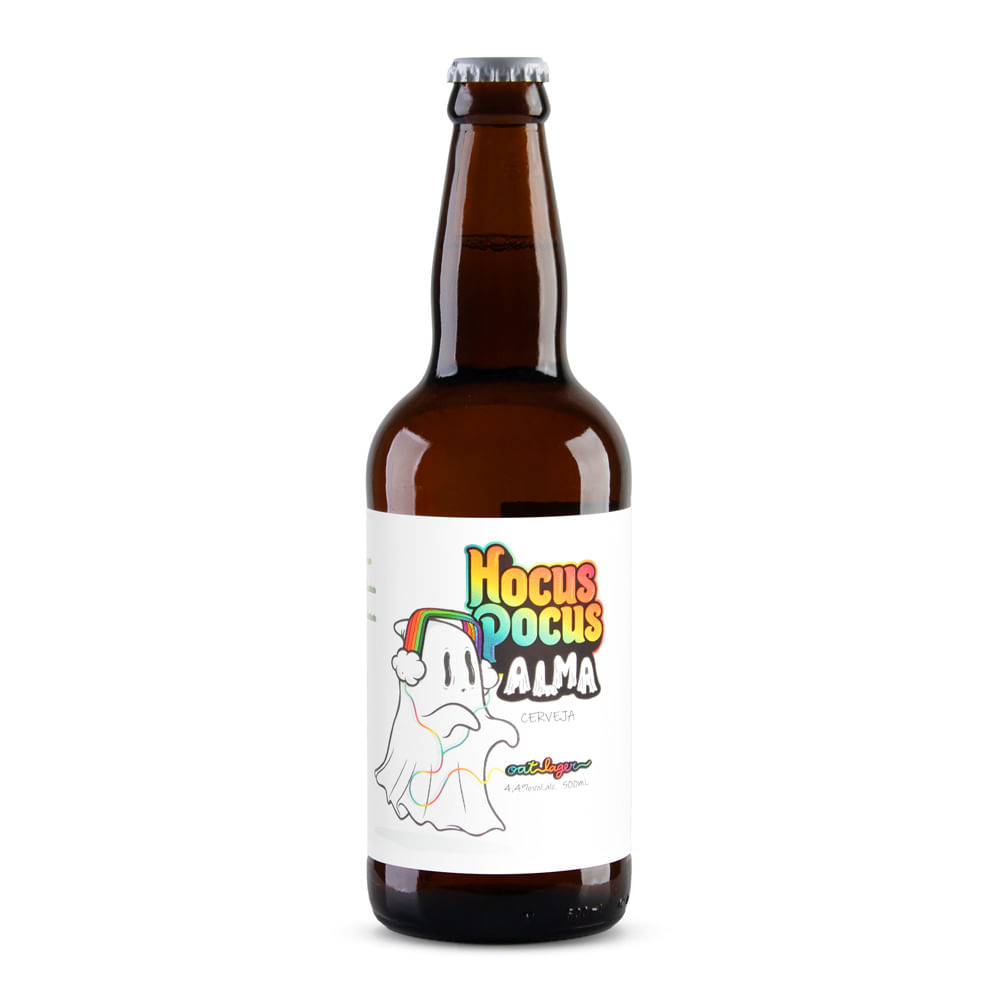 Cerveja Brasileira Hocus Pocus Alma Lager 500mL - Zona Sul