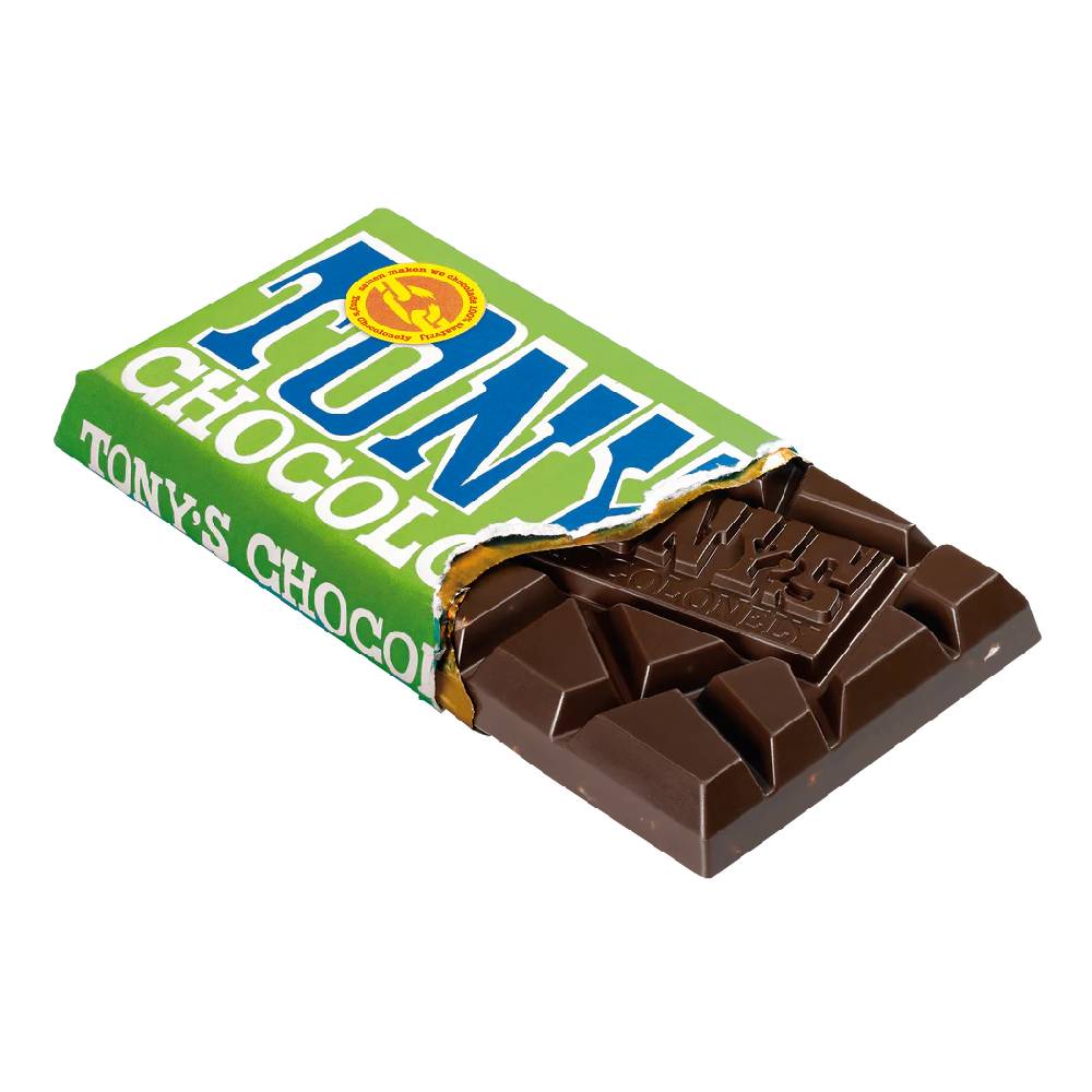 Chocolate Holandês Tony's Amargo Amêndoas com Sal Marinho 180g - Zona Sul