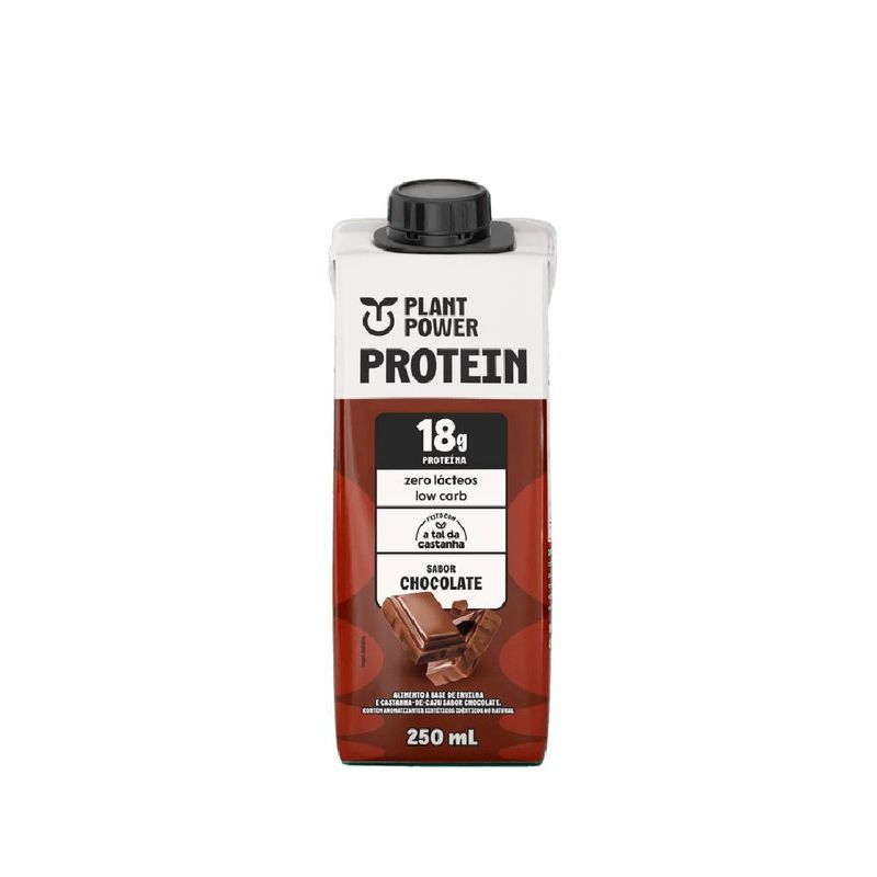 Bebida Proteica Plant Power Chocolate 250ml - Zona Sul